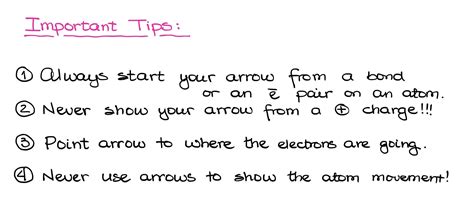 How To Use Curved Arrows Organic Chemistry Tutor