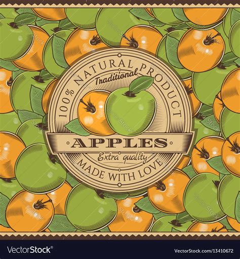 Vintage Apple Labels