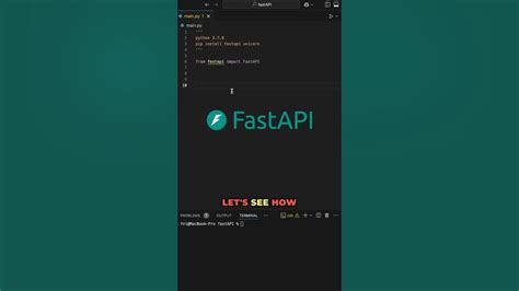 Fastapi In 30 Seconds Python Programming Softwareengineer Youtube