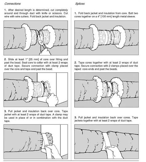 How To Connect Two Insulated Flexible Duct Hoses Together GFI HVAC