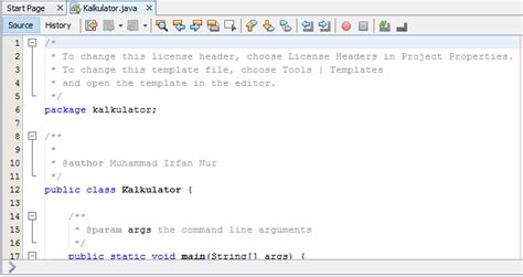 cara membuat kalkulator gui netbeans ide ~ java irfan