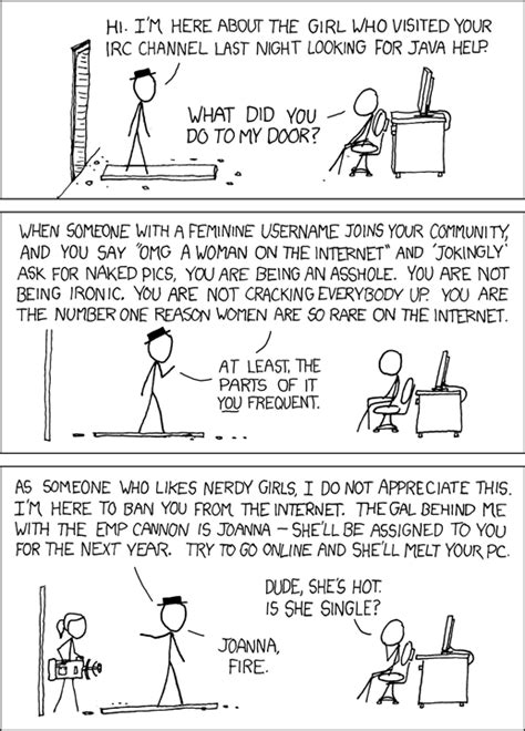 Nerdy Womans Xkcd Comic Berm Det