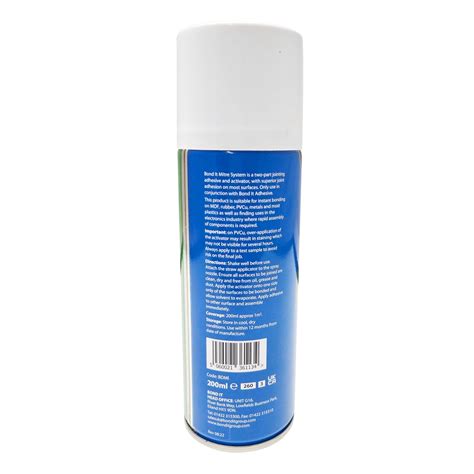 Super Glue Activator Spray 200ml Truly Pvc