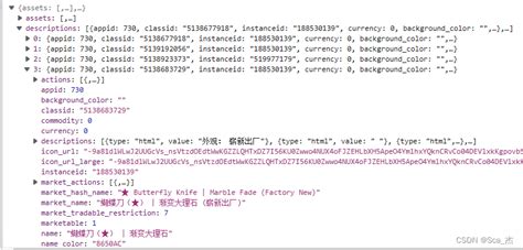 获取csgo库存饰品信息的api接口 steam web api 查询我的仓库数据 csdn博客