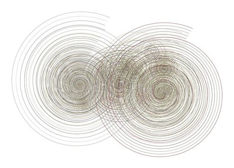 Shape Of Twirl Circle Line Path Or Abstract Background Pattern Effect Web Twist