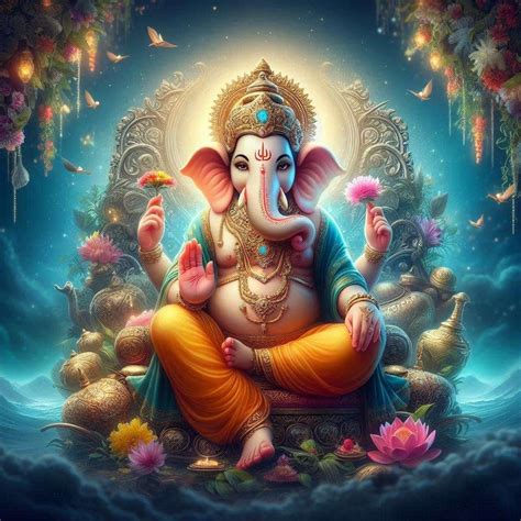 🔥 Lord Ganesh Images With Spiritual Quotes Background Free Download 2