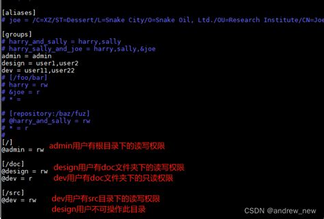Svn服务器端安装与权限控制svn权限配置详解 Csdn博客