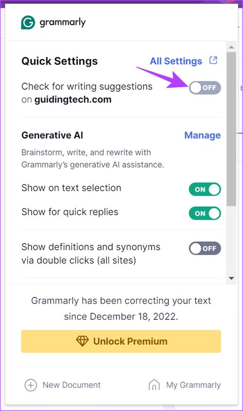 5 Ways To Fix Grammarly Extension Not Working On Chrome Guiding Tech