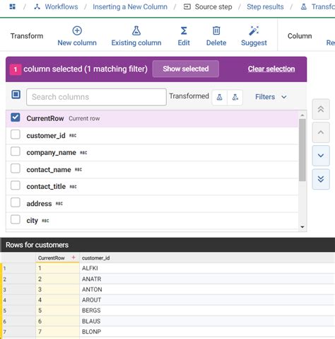 inserting a new column — experian data quality community