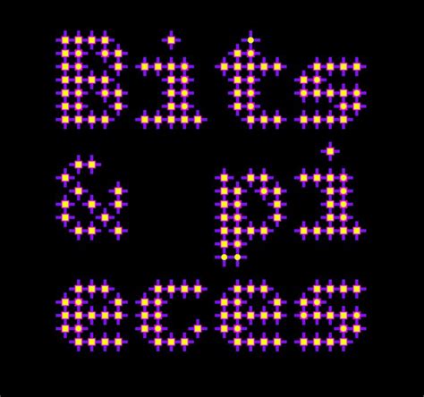 Bitcount The Only Pixel Font Youll Need Pixel Font Pixel Type I