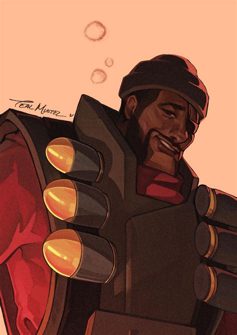 Tf2 Demoman Fanart By Tealmussel On Deviantart