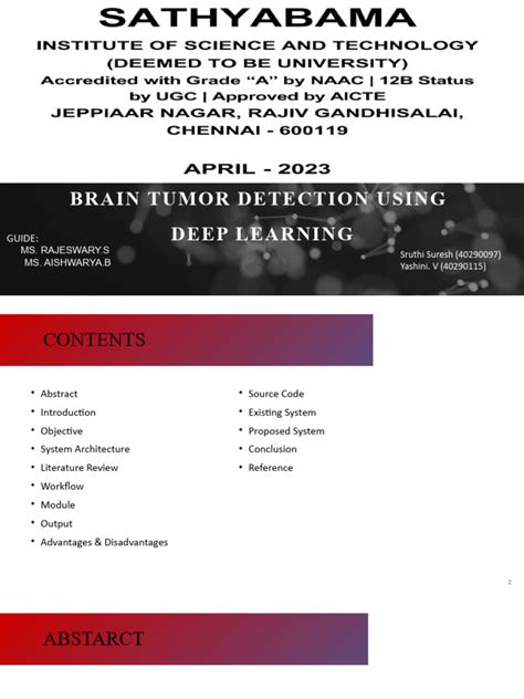 Brain Tumor Detection Pdf Artificial Neural Network Image Segmentation