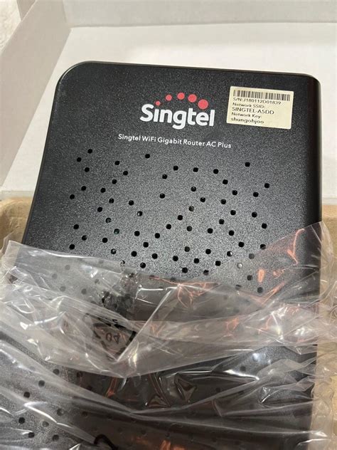 Singtel Wifi Router Mobile Phones Gadgets Mobile Gadget Accessories Other Mobile Gadget