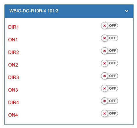 У контролов Wbio Do R10r 4 после Wb Mio Errorr Wiren Board Support