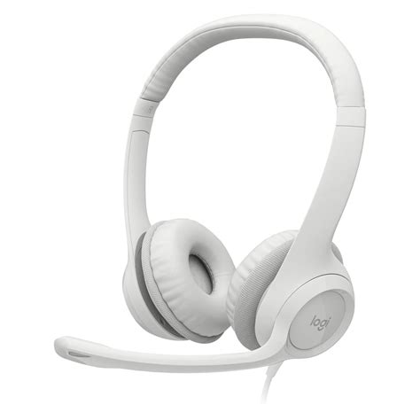 Logitech H Usb Type A Off White Wired Calling Headset Tachyon Tech