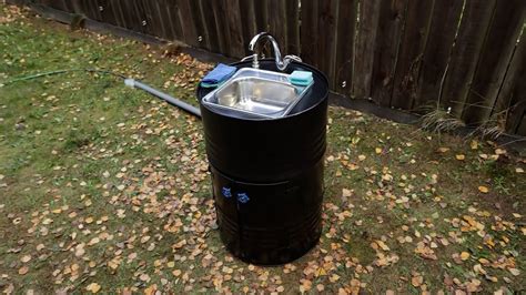 Мойка из бочки Diy Своими руками Youtube