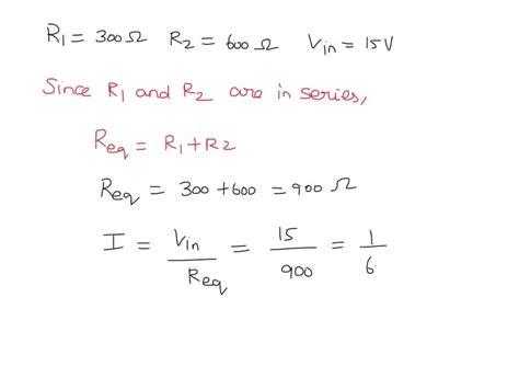 Solved For The Following Circuit Calculate The Output Voltage And