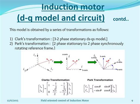 Updated Field Oriented Control Of Induction Motor Pptx