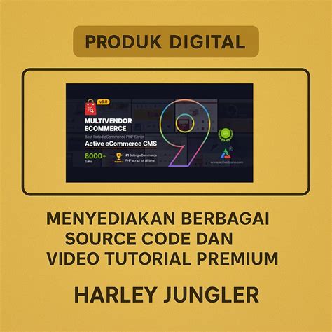 Jual Source Code Active Ecommerce Cms V995 Platform Cms Toko Online