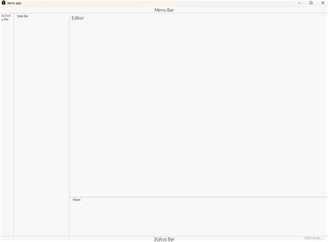 rust egui 八 使用panels给你的应用划分功能区块 egui resize CSDN博客