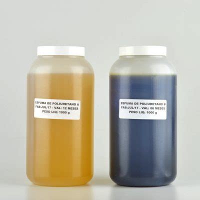 Kit Espuma Expansiva Poliuretano Componentes A B Ideal Resinas