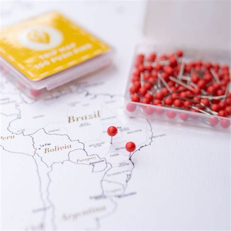 Map Push Pins Red Tripmap Com