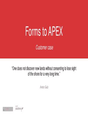 Oracle Apex Best Practices Fill Online Printable Fillable Blank