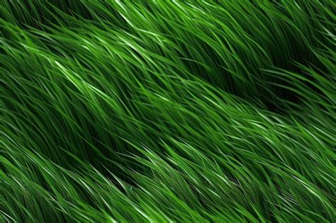 Premium AI Image Tile Grass Texture Seamless Pattern Repeatable