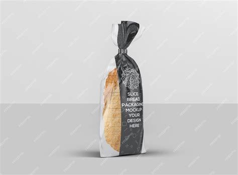 Premium Psd Slice Bread Packaging Mockup