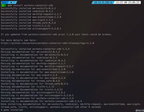 Ruby Gem Install Working Peaz 20