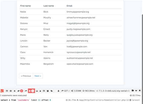 Laravel Simplepaginate More Effective With Bigger Data