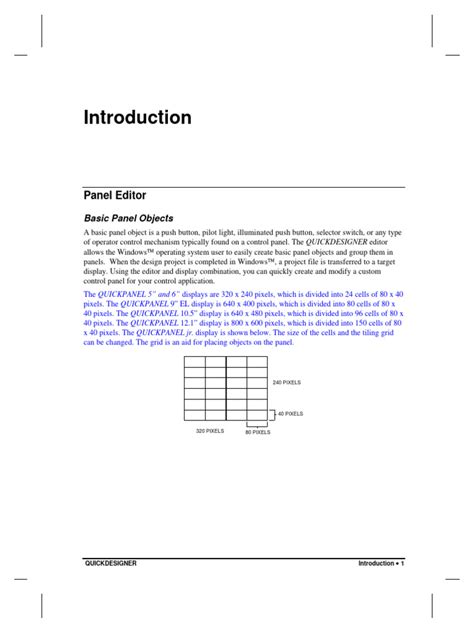 panel pdf installation computer programs menu computing