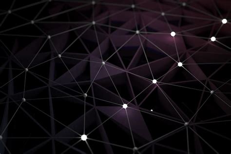 Premium Photo Social Network 3d Illustration Nodes Connection Background