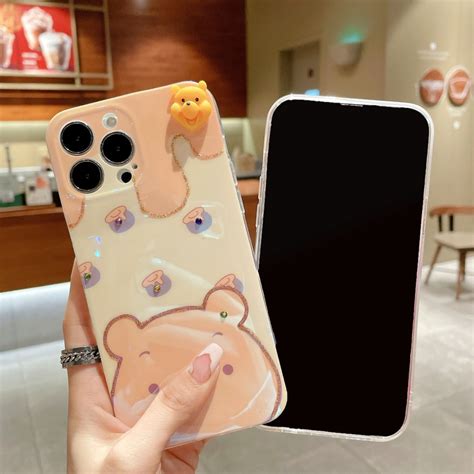 เคสโทรศัพท์มือถือ ลายการ์ตูนหมี สําหรับ Apple Iphone 7 8 Plus X Xr
