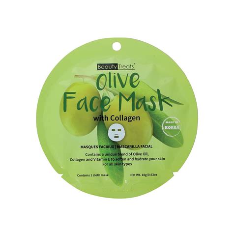 Olive Face Mask With Collagen Beauty