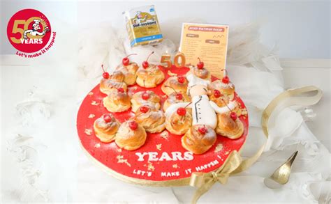 Cheesy Twisted Bread • Saf Instant®