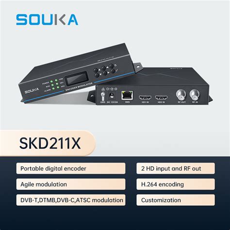 2 Hdmi Input Digital Rf Out H 264 Encoding Mini Coaxial Tv System Hdcp Modulator China Cable