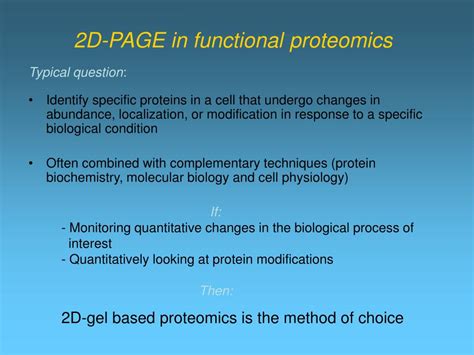 Ppt Proteomics Powerpoint Presentation Free Download Id3506848