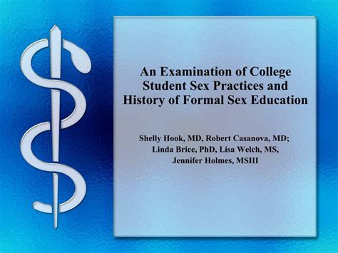 PPT An Examination Of College Babe Sex Practices And History Of Formal Sex Education
