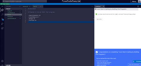 Learn Bash Scripting By Building Five Programs Finished Backend Development The