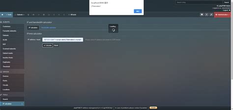Xss Reflected In Ip Calculator · Issue 3351 · Phpipamphpipam · Github
