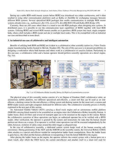 A Ros2 Based Communication Architecture For Control In Collaborative