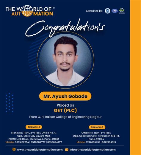 The World Of Automation Automation Institute On Linkedin Congratulation Theworldofautomation