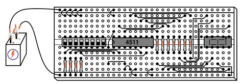4 input 7 segment display truth table 7 segment display field meter