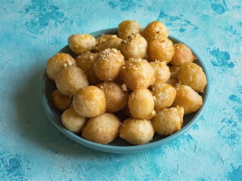 Loukoumades Greek Traditional Honey Donuts Poupadou