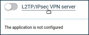 L2TP IPSec VPN Server Keenetic