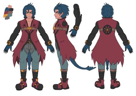 Draw Custom Anime Reference Sheet Furry Nsfw Art Fursona Oc Sheet