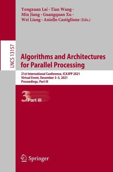Algorithms And Architectures For Parallel Processing Fachbuch Bücherde