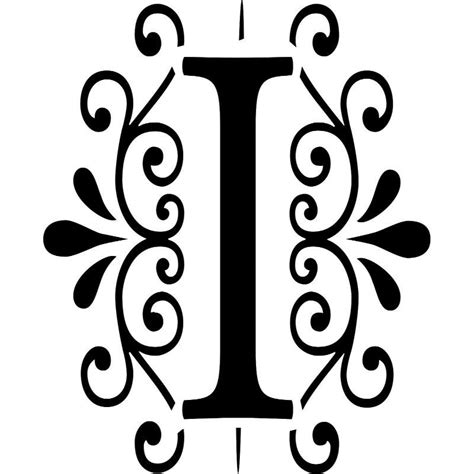 Initial Decal Sticker Initials Floral Monogram Custom Letters