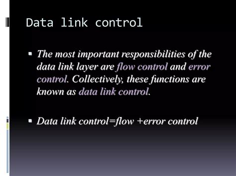 Datalink Controlframingprotocols Ppt